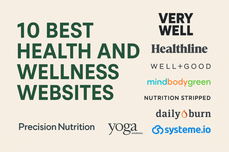 Top 10 Health & Wellness Websites You Should Know in 2025 - Health Aspire